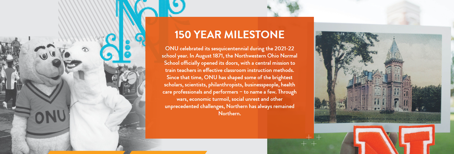 150 Year Milestone Section of ONU Website – Northern Review